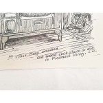 Rose Mary Goodson Wood Cook Stove Sketch Print - YeFindz